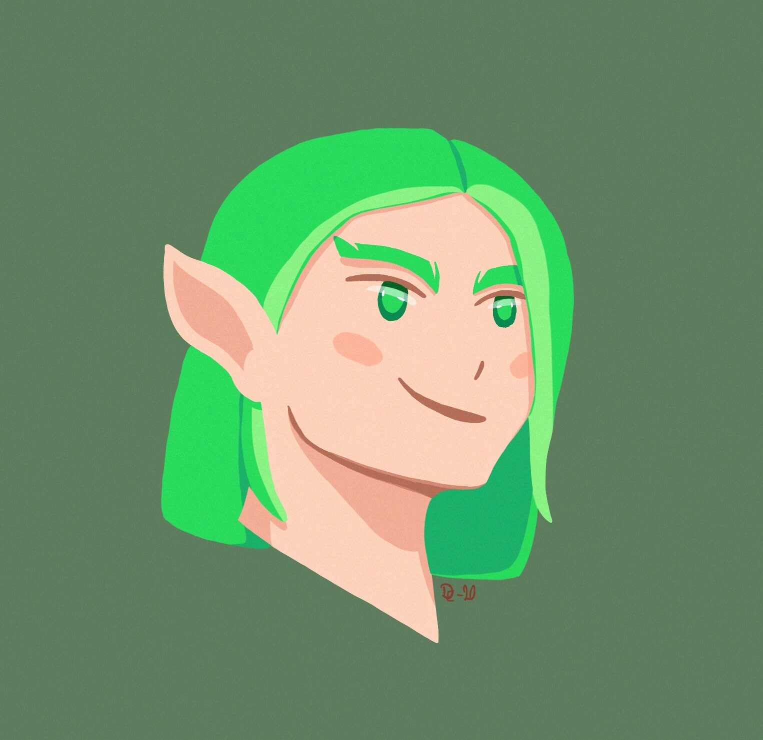 ArtStation - Elia the Wood Elf