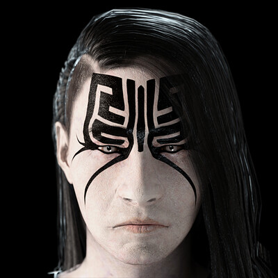 Sting Face Paint Tutorial