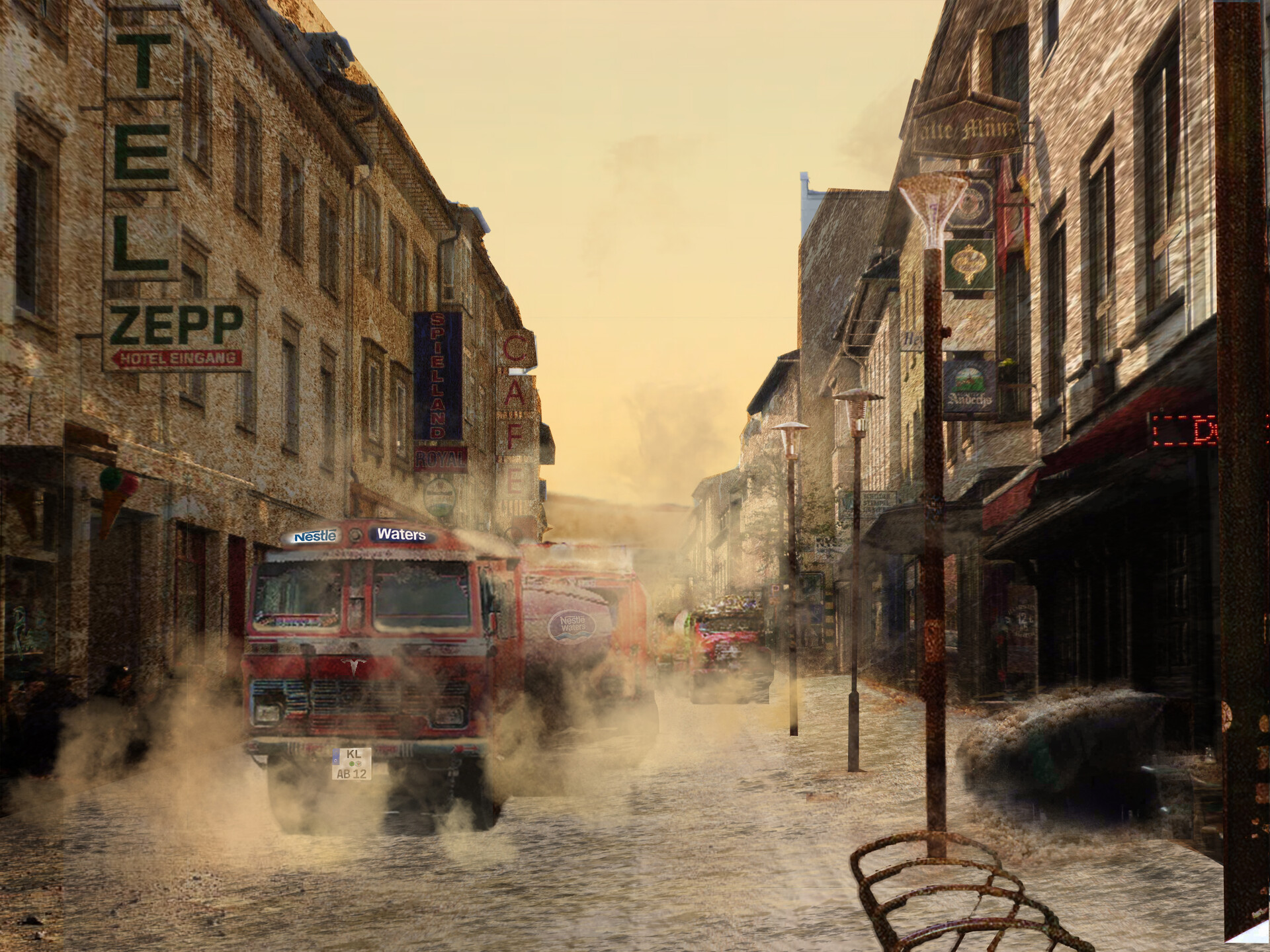 ArtStation - Summer 2040 in Germany