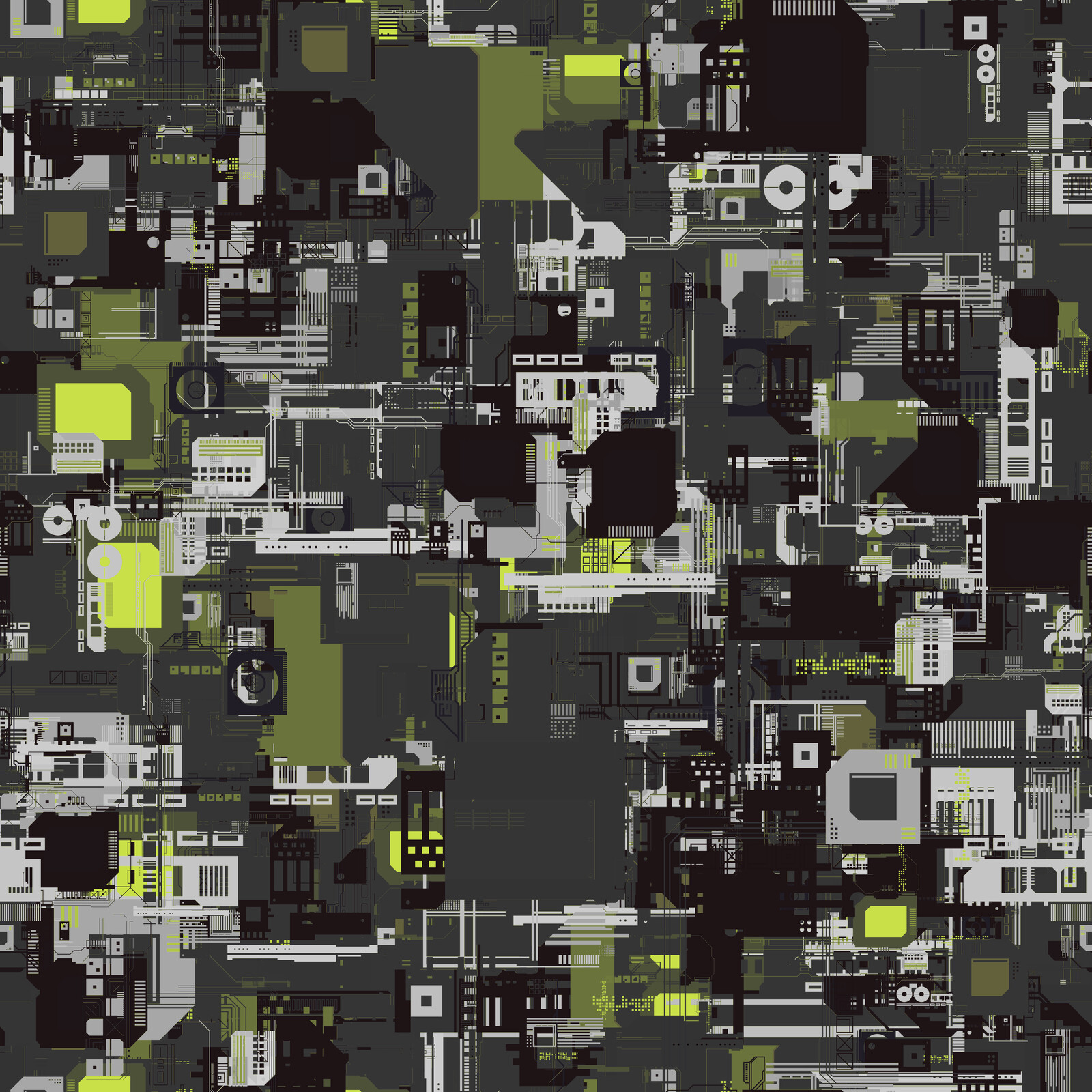 Debasish Bordoloi - Sci-Fi Circuit Board