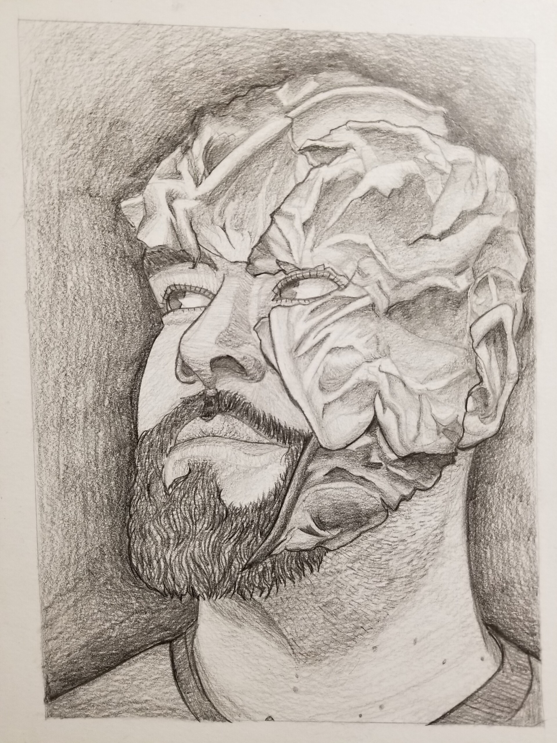 Edgar Valadez - Comatose Self Portait