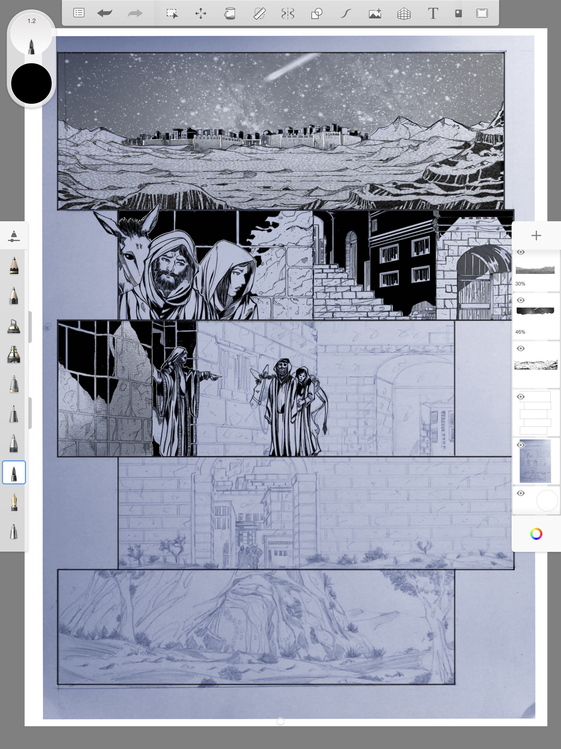 ArtStation - Digital inking
