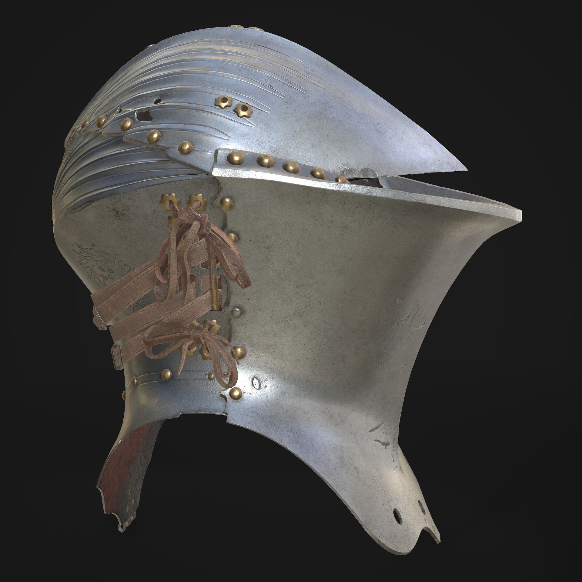 Oleh "VX3LS_UA" Fedorov - Helm for the Joust of Peace (Stechhelm)