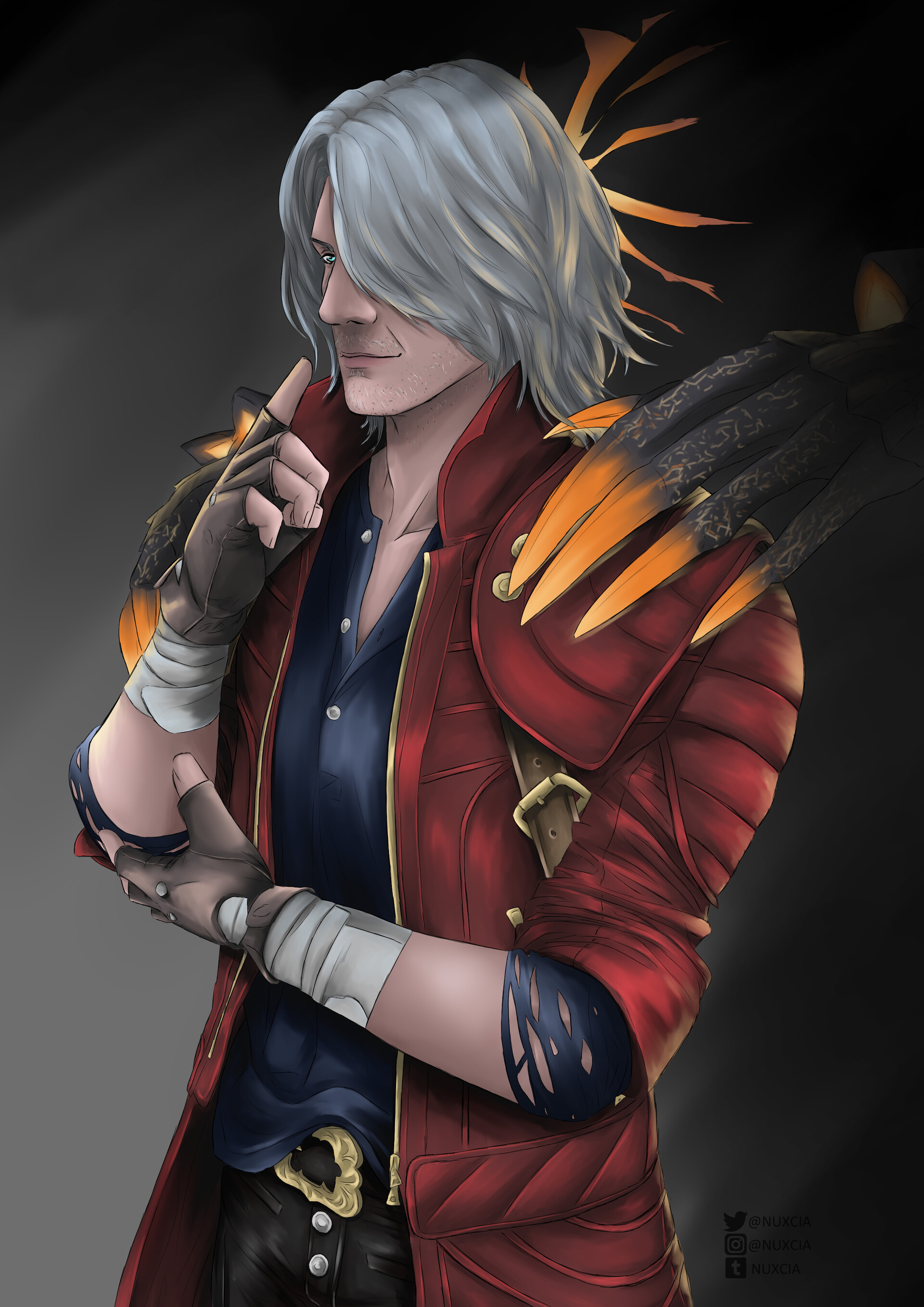 ArtStation - The red devil...