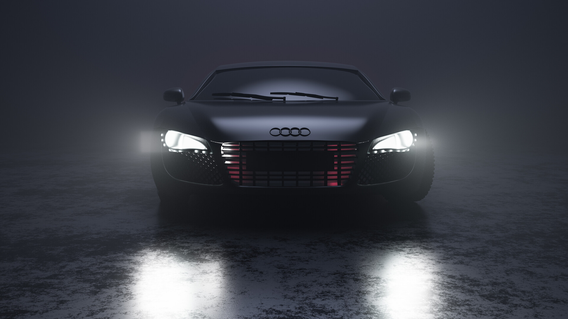 ArtStation - Audi R8 Maya model