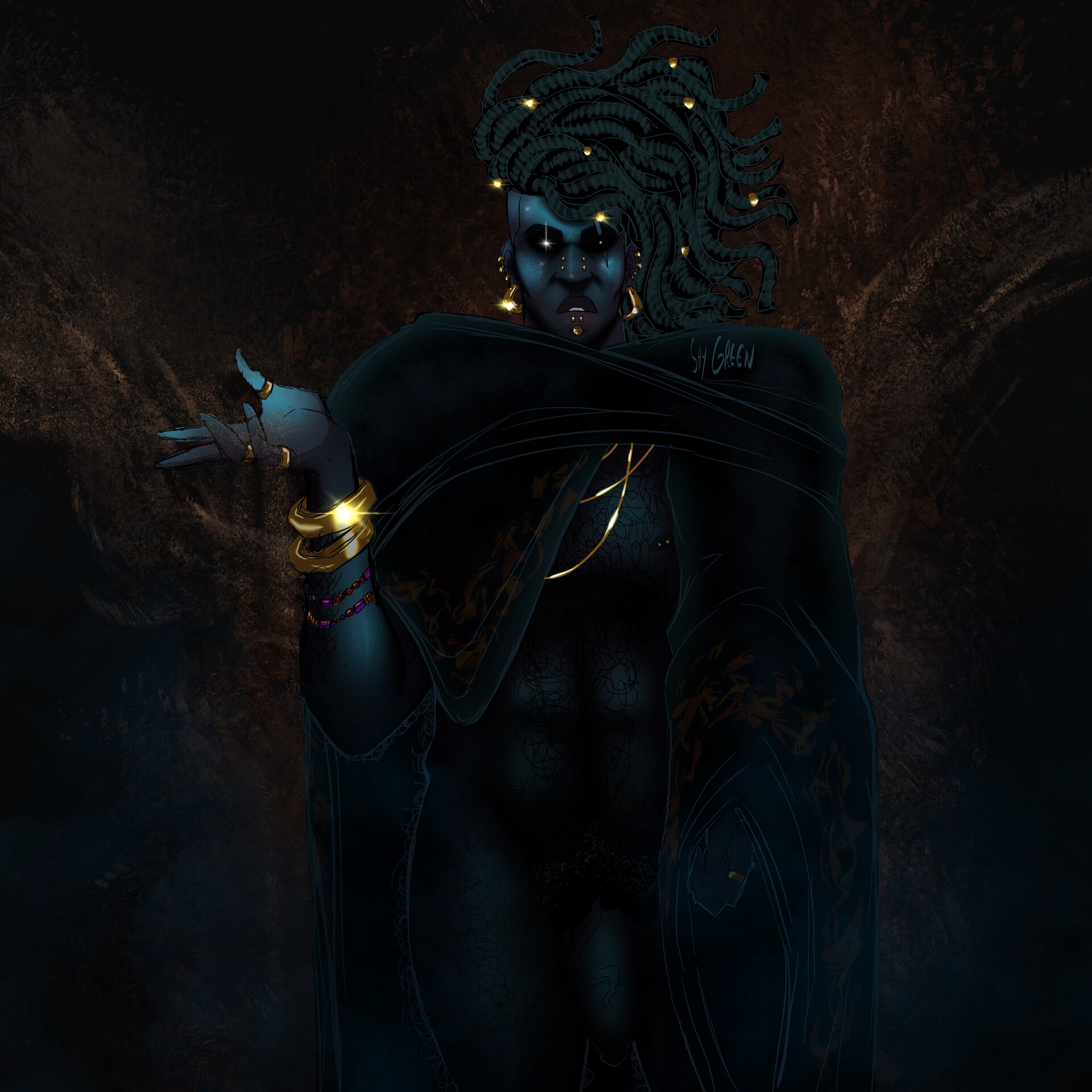 ArtStation - African Morpheus