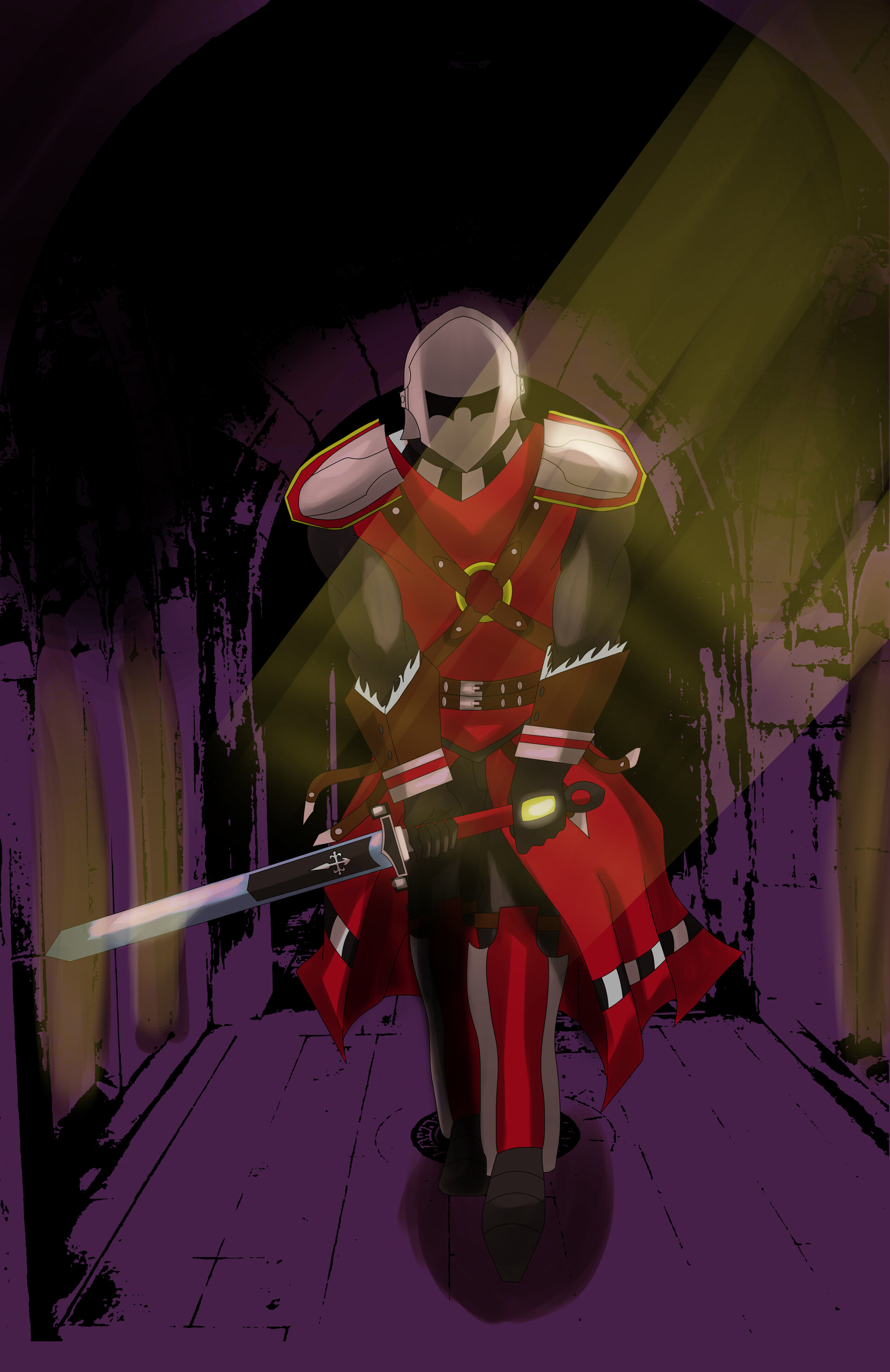 ArtStation - Fantasy knight turnaround