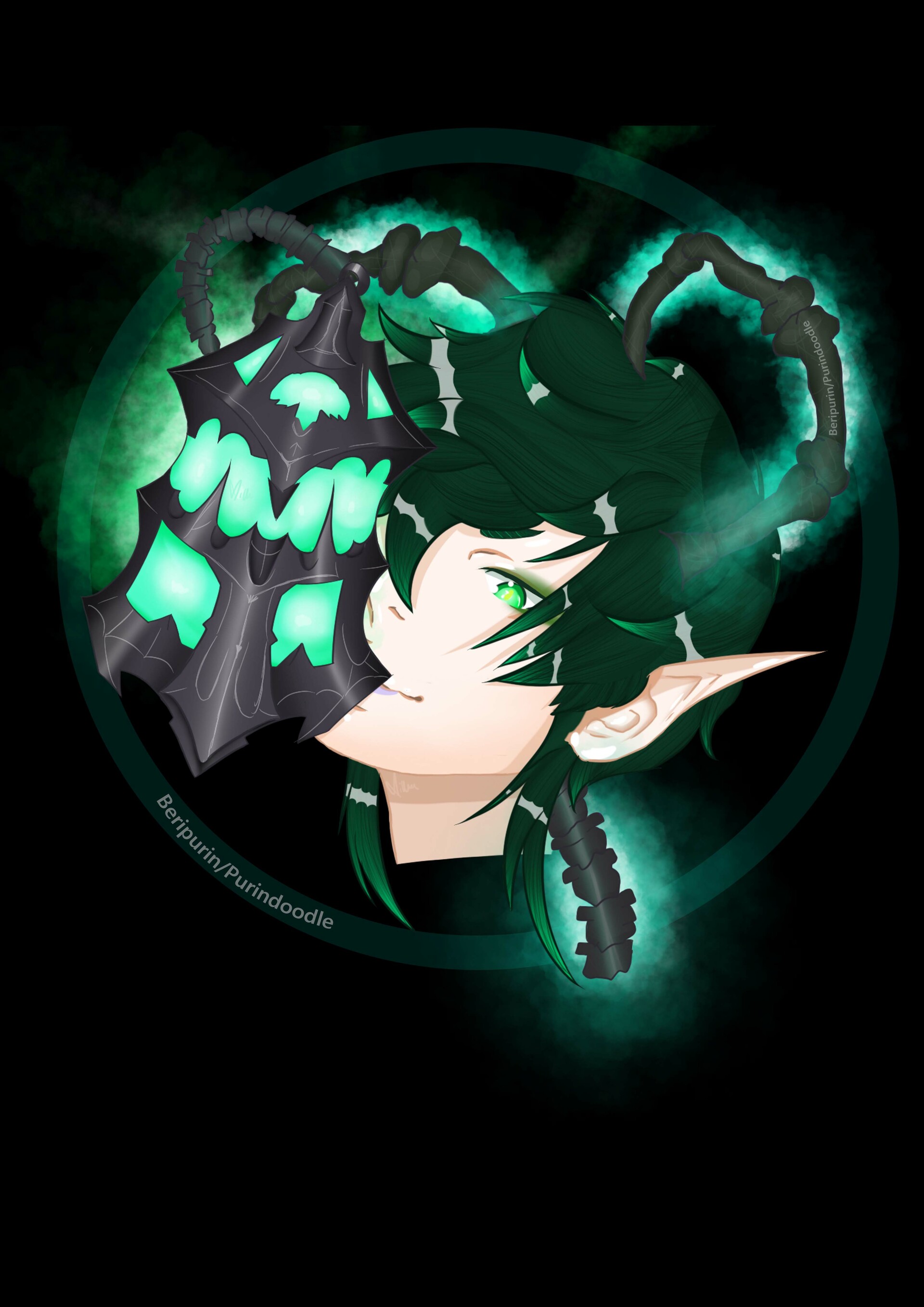 ArtStation - Human Thresh commission for Goodbuscus