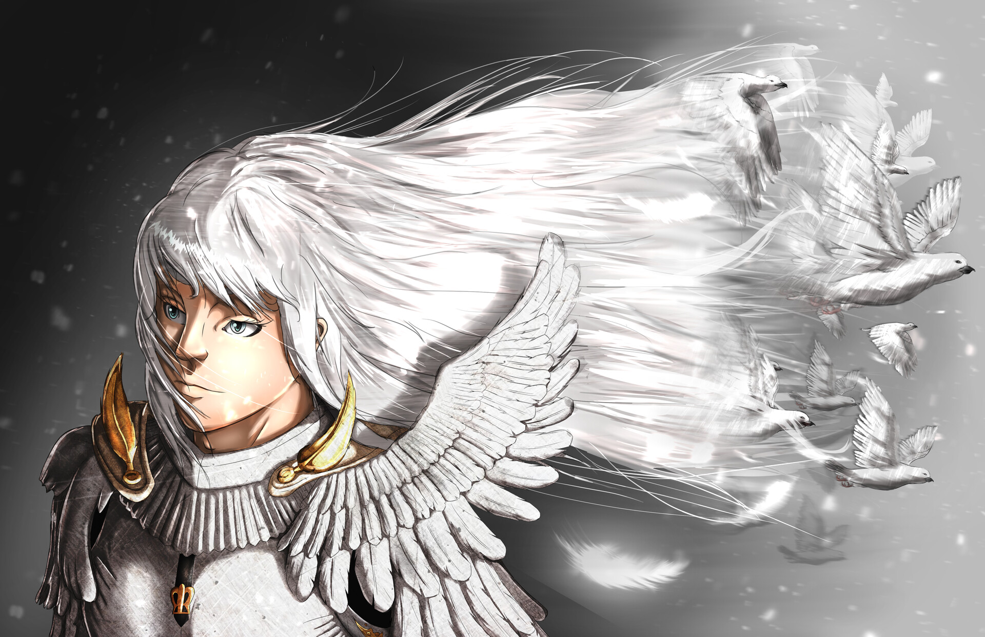 ArtStation - Griffith's Glow (Berserk)