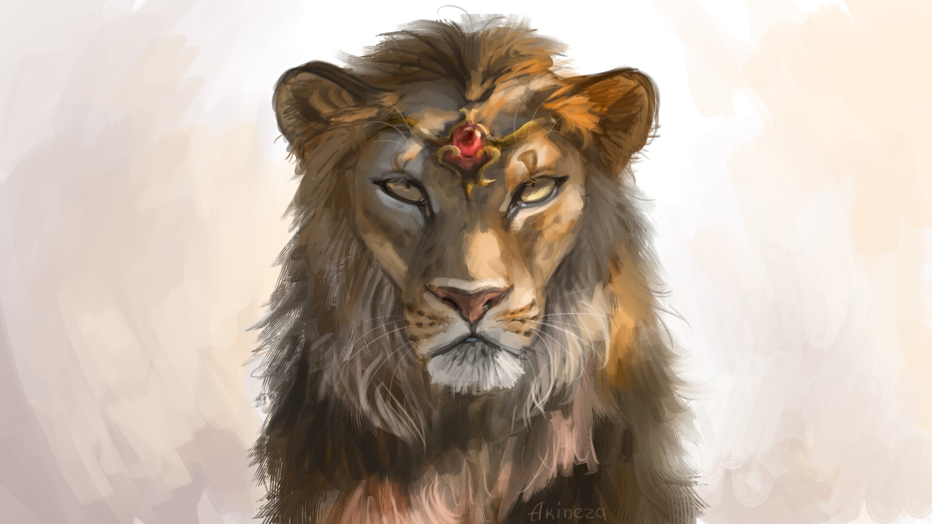 ArtStation - lion prince