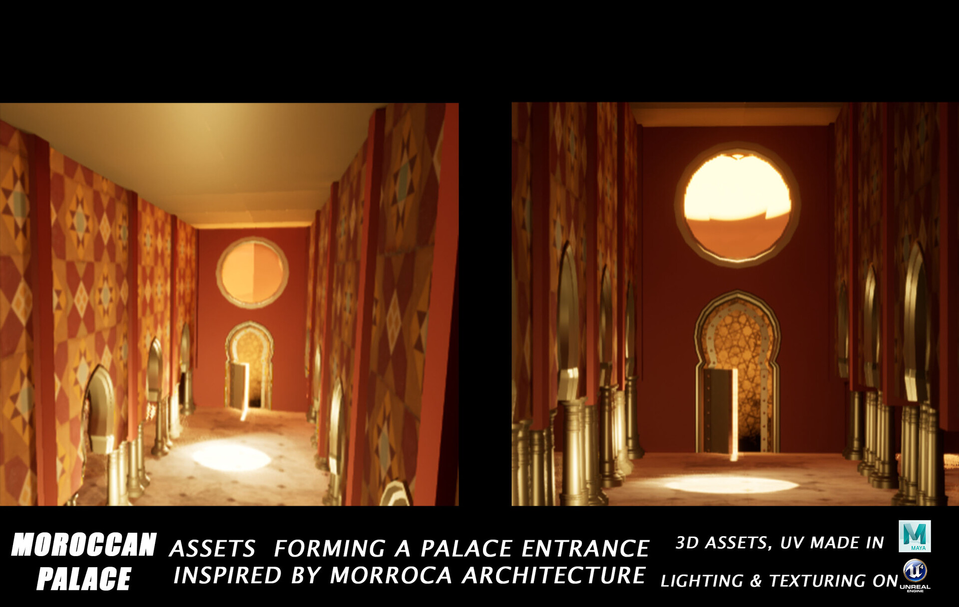 ArtStation - Moroccan Palace