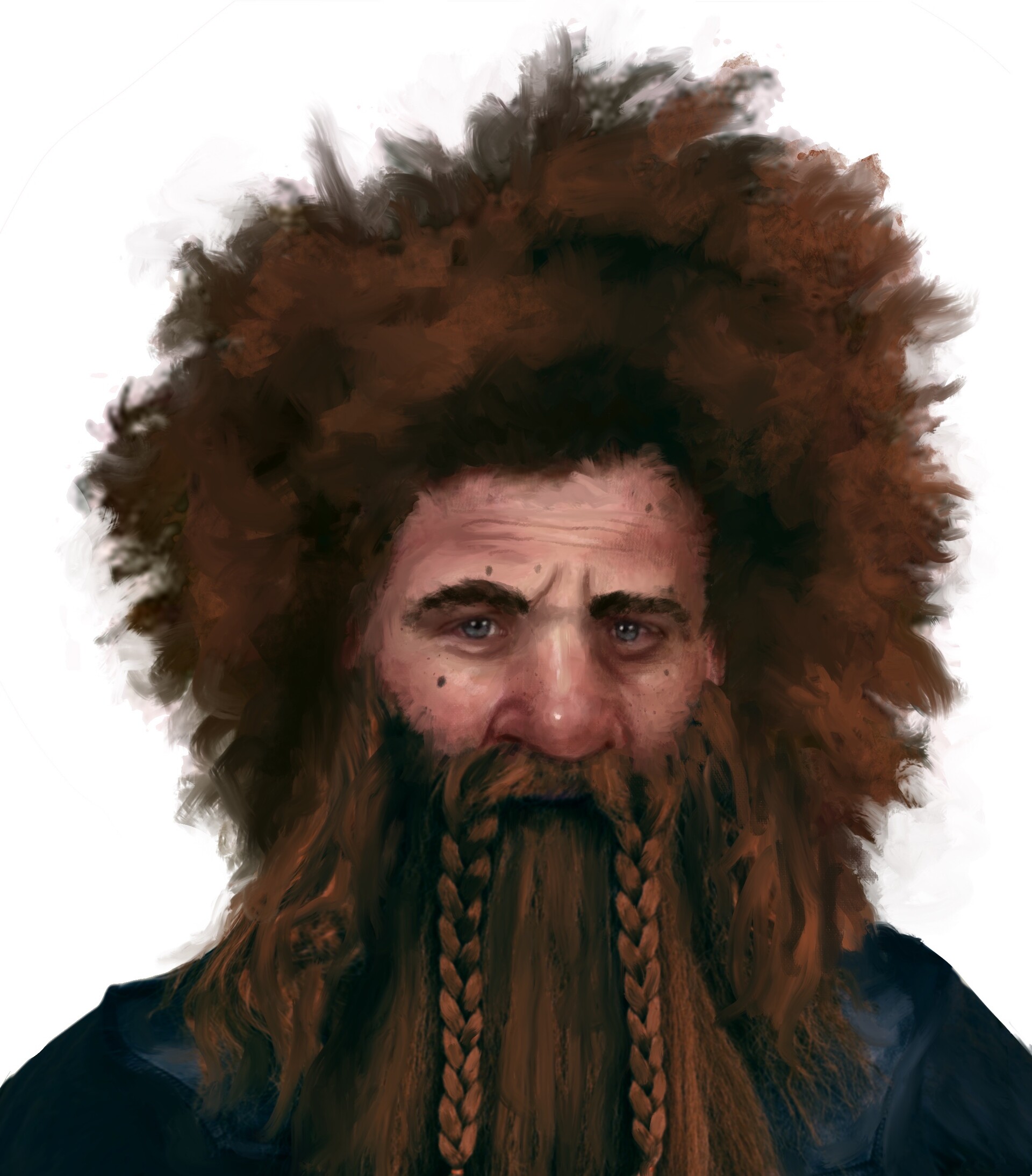 ArtStation - Dwarf portrait