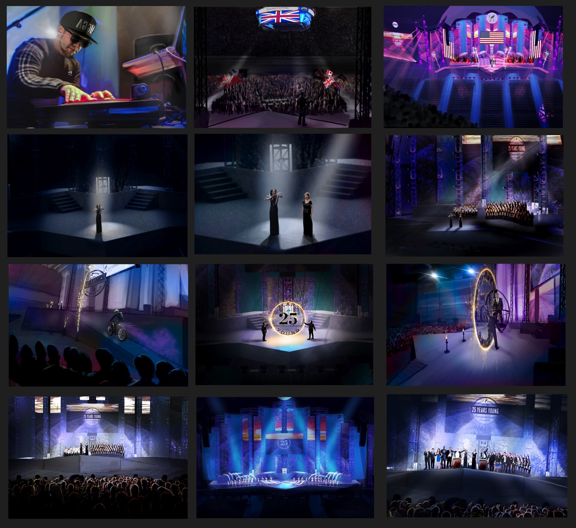 ArtStation - Event concept storyboards