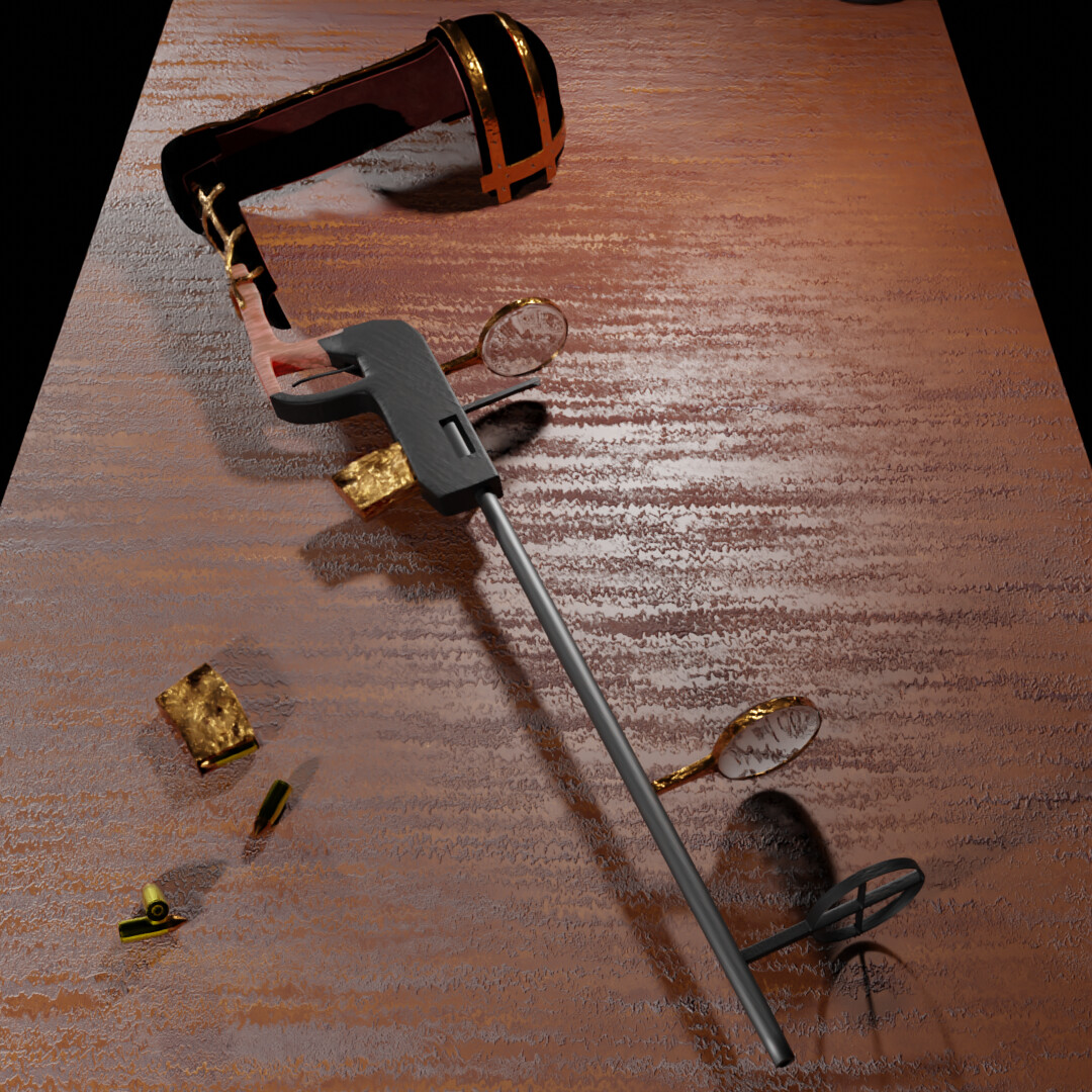 ArtStation - One hand sniper rifle