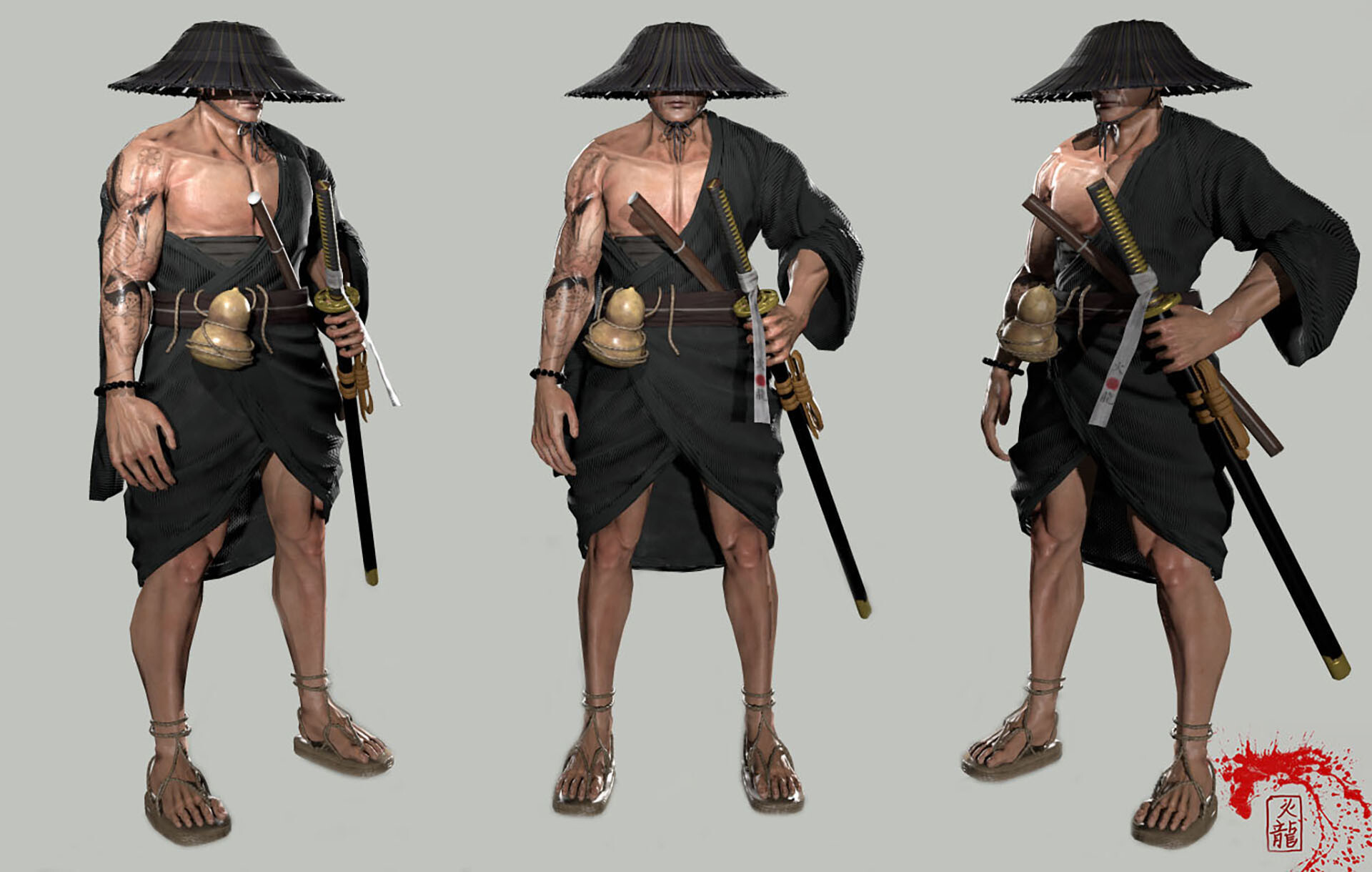 ArtStation - samurai