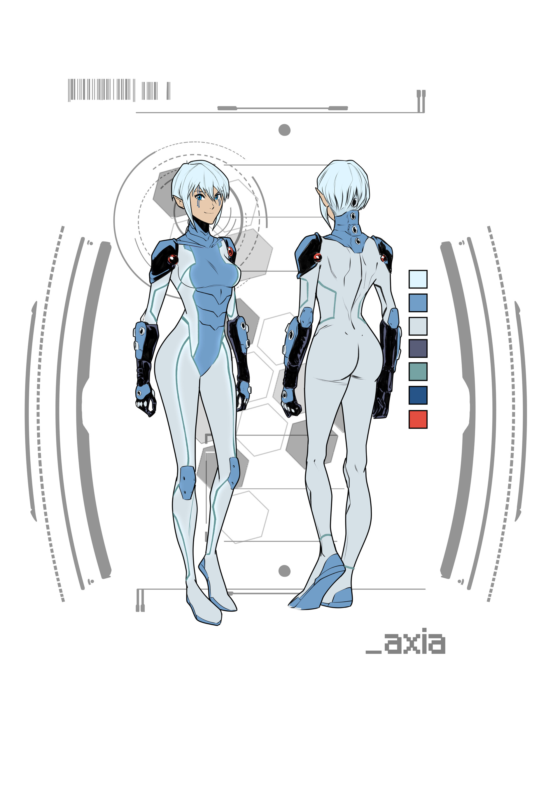 ArtStation - Characters from Titanium:Blade