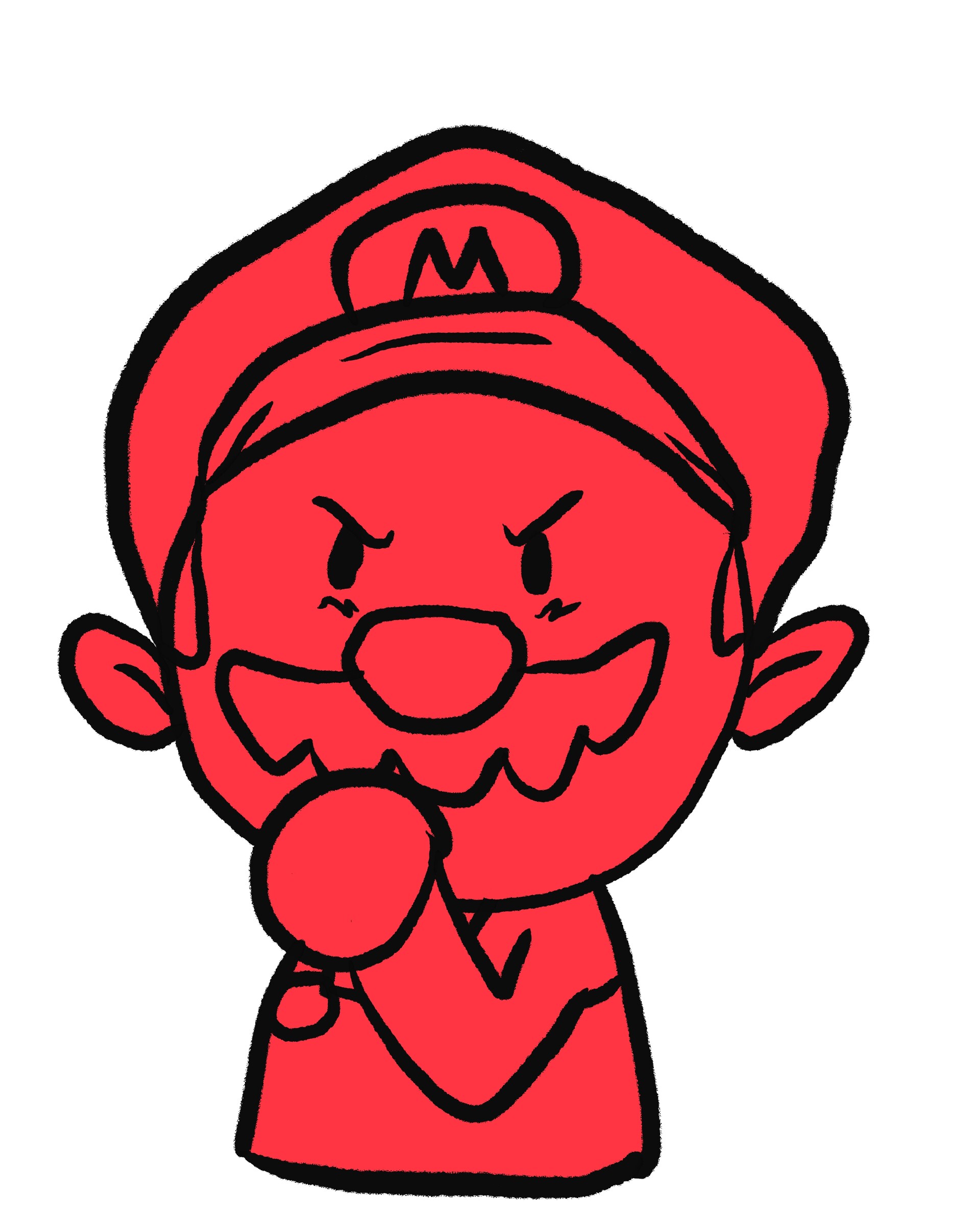 how to draw chibi mario