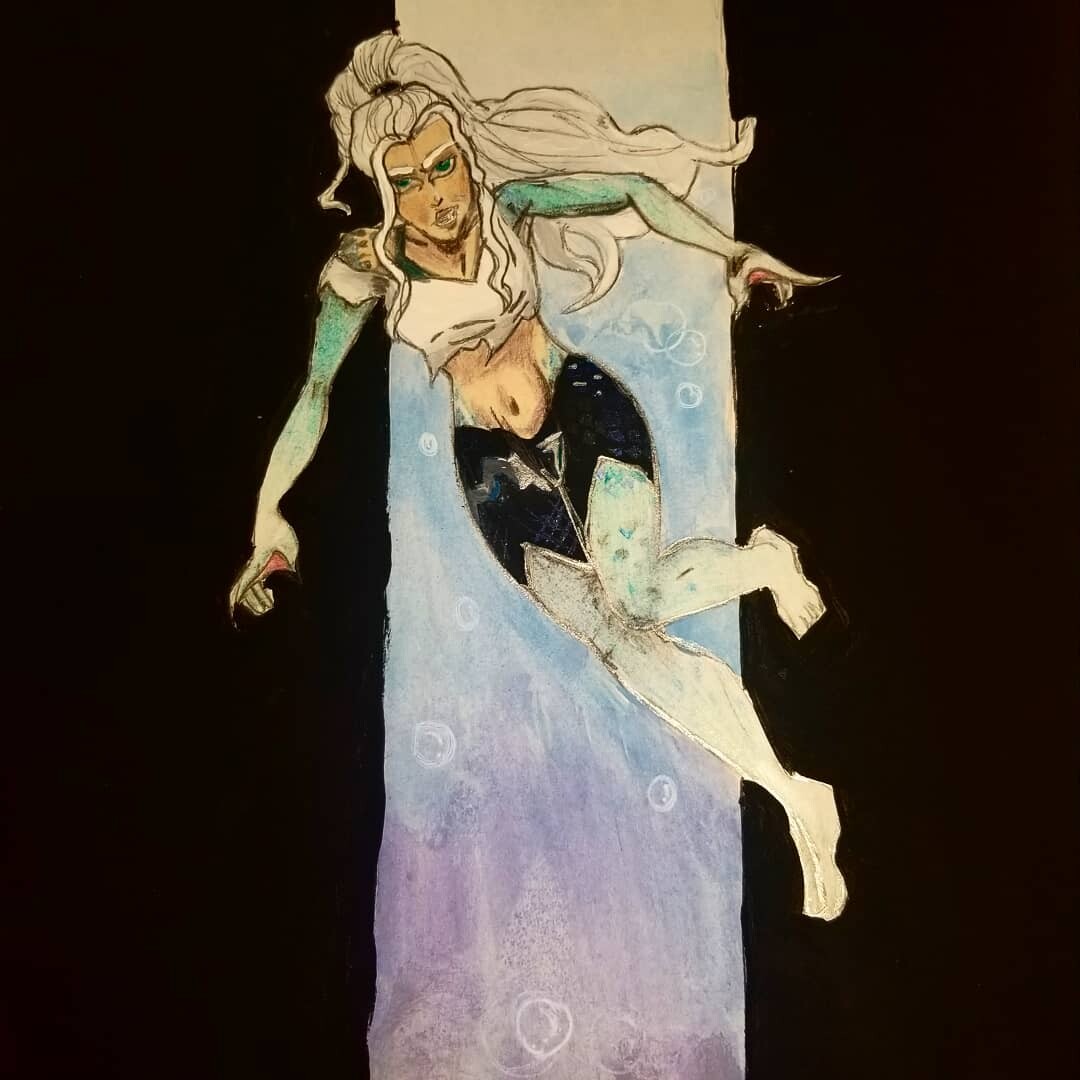 ArtStation - Dolphin Fan Art