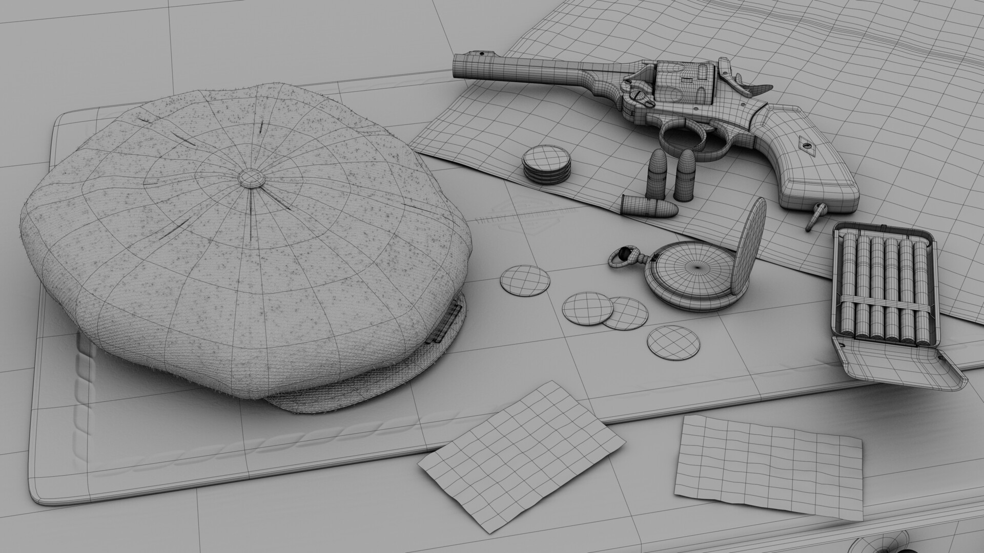 Djino Gameiro - Tommy Shelby's Desk - Peaky Blinders Fan Art