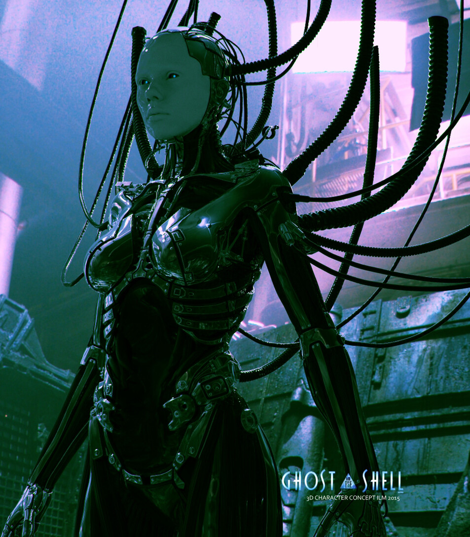 John Miller - Ghost in the Shell - Character Design Pitch