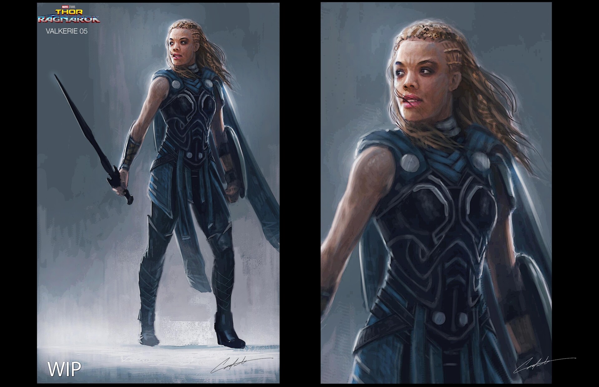 ArtStation - Thor Ragnarok Valkerie Design Exploration