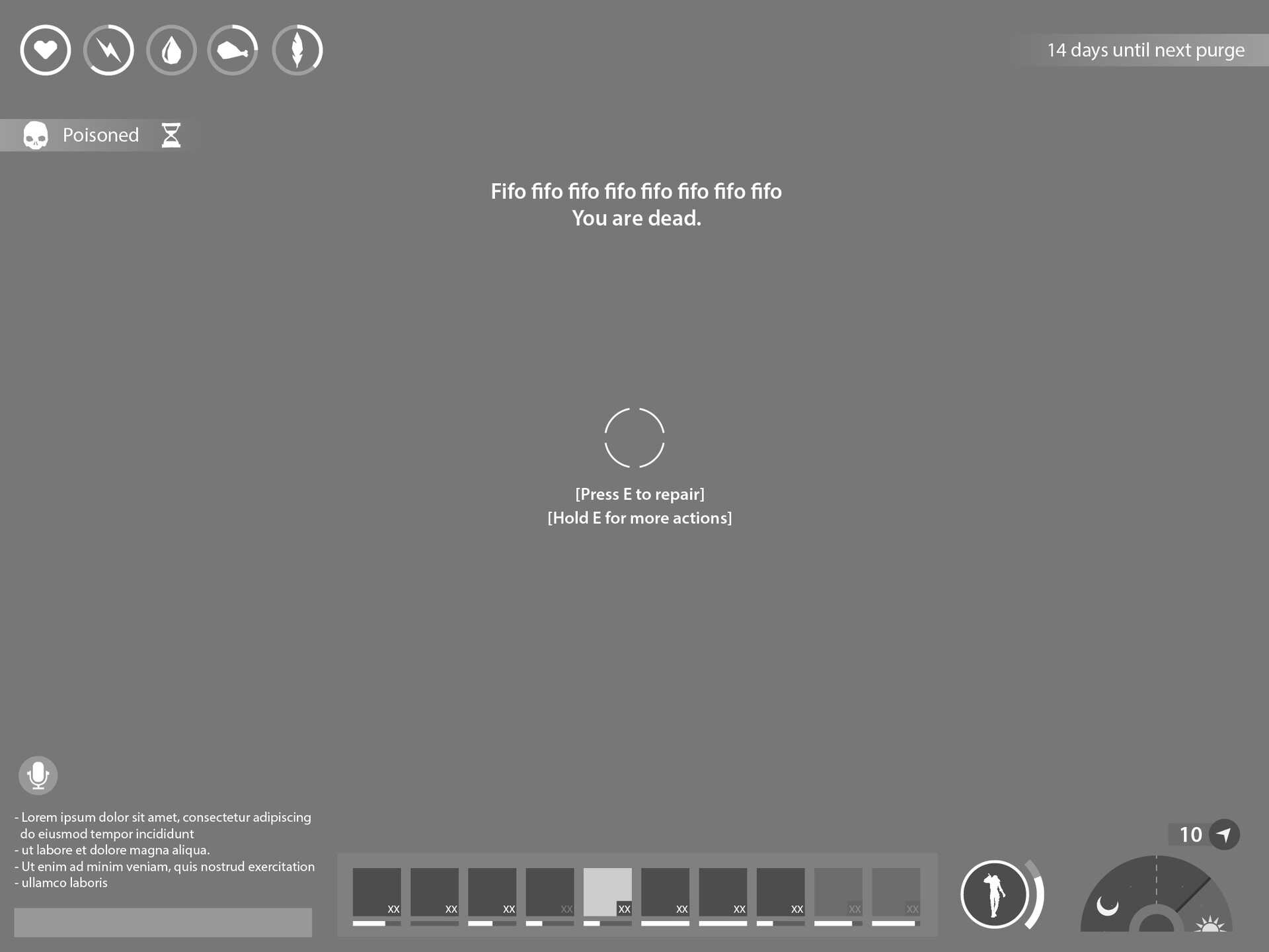 Mike Howie - Conan Exiles - UI Design