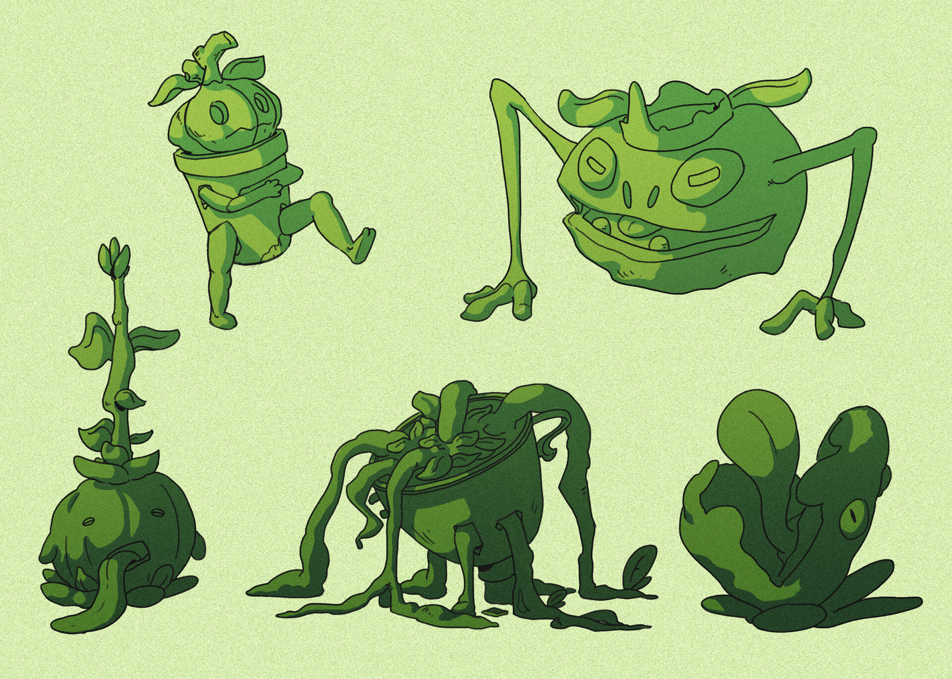 ArtStation - Garden Terrors