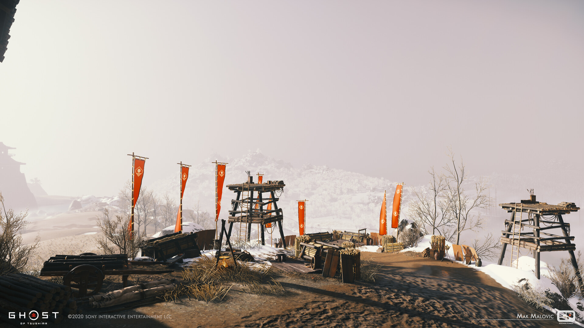 Mak Malovic - Ghost of Tsushima - Castle Shimura