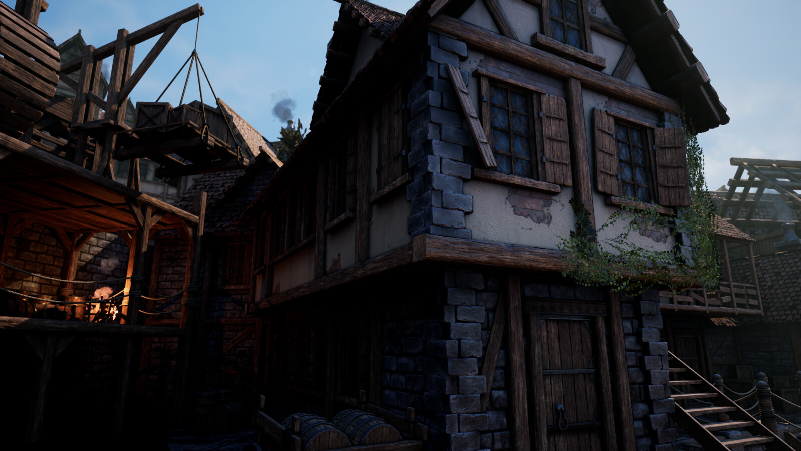 Elliott Martineau - Medieval Docks