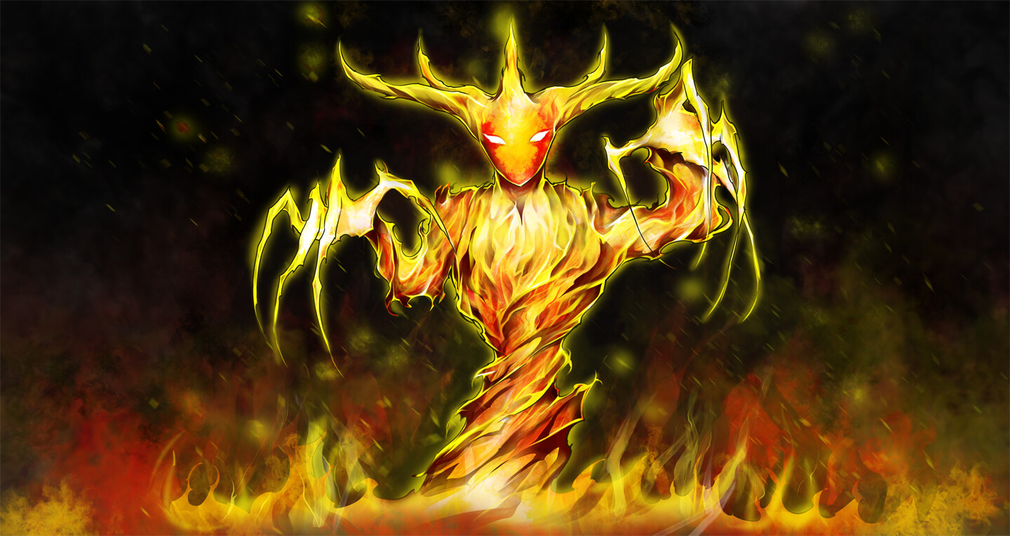 ArtStation - fire tornado