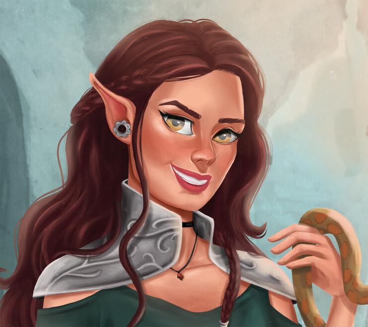 Monica Guimaraes - Snake Queen