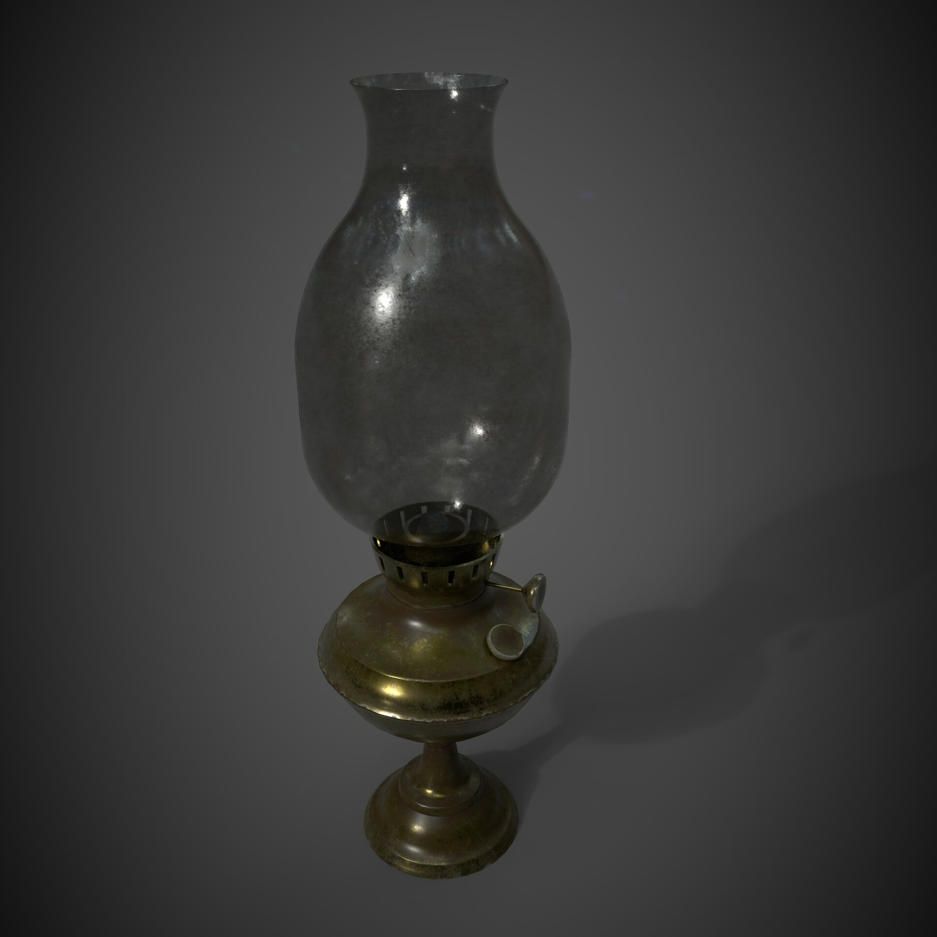 ArtStation - Old oil lantern