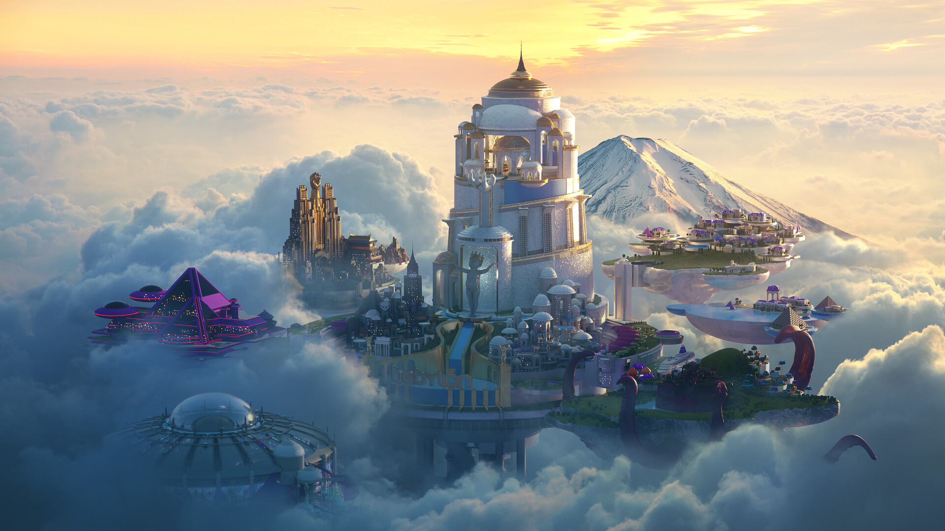 Cory Strassburger - Bebylon Story renders