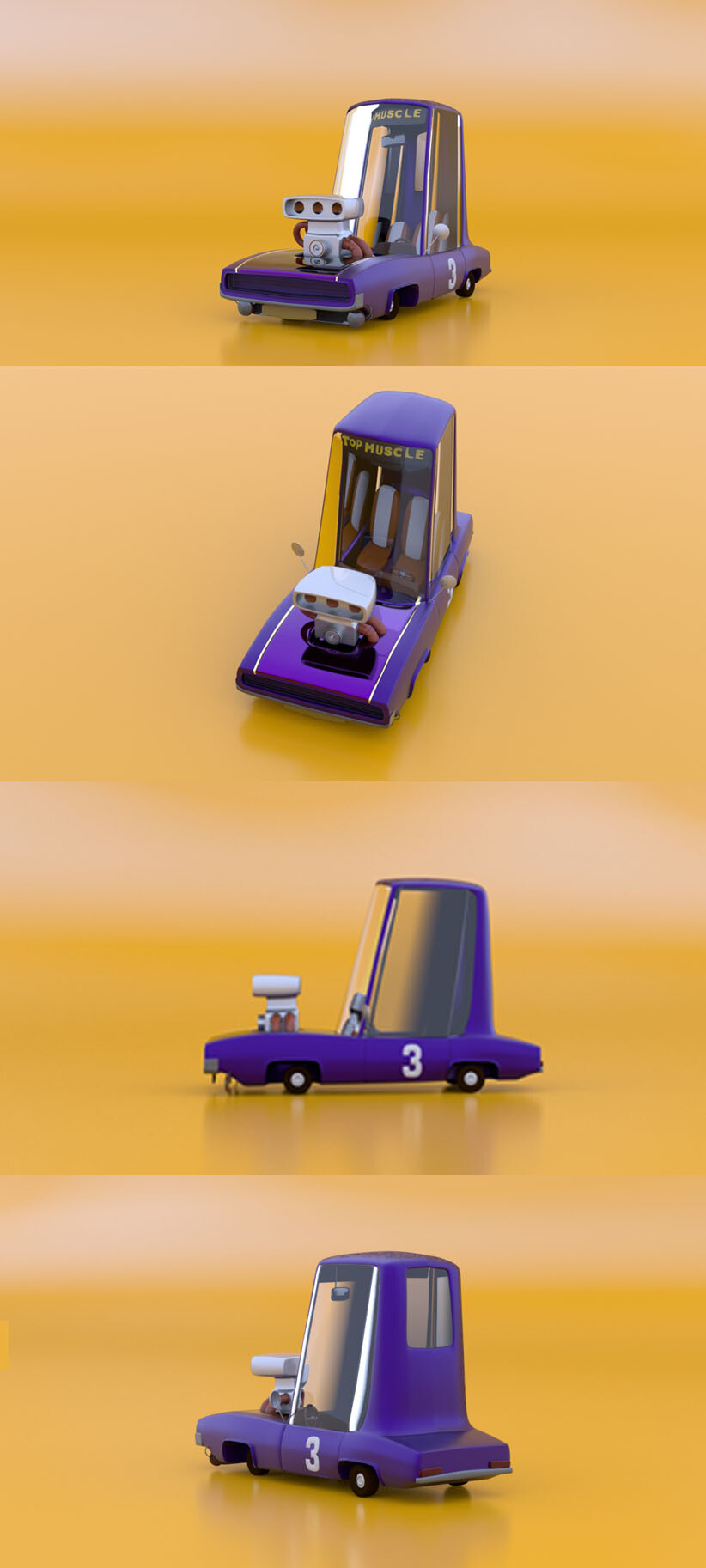 ArtStation - Stylized Vehicle