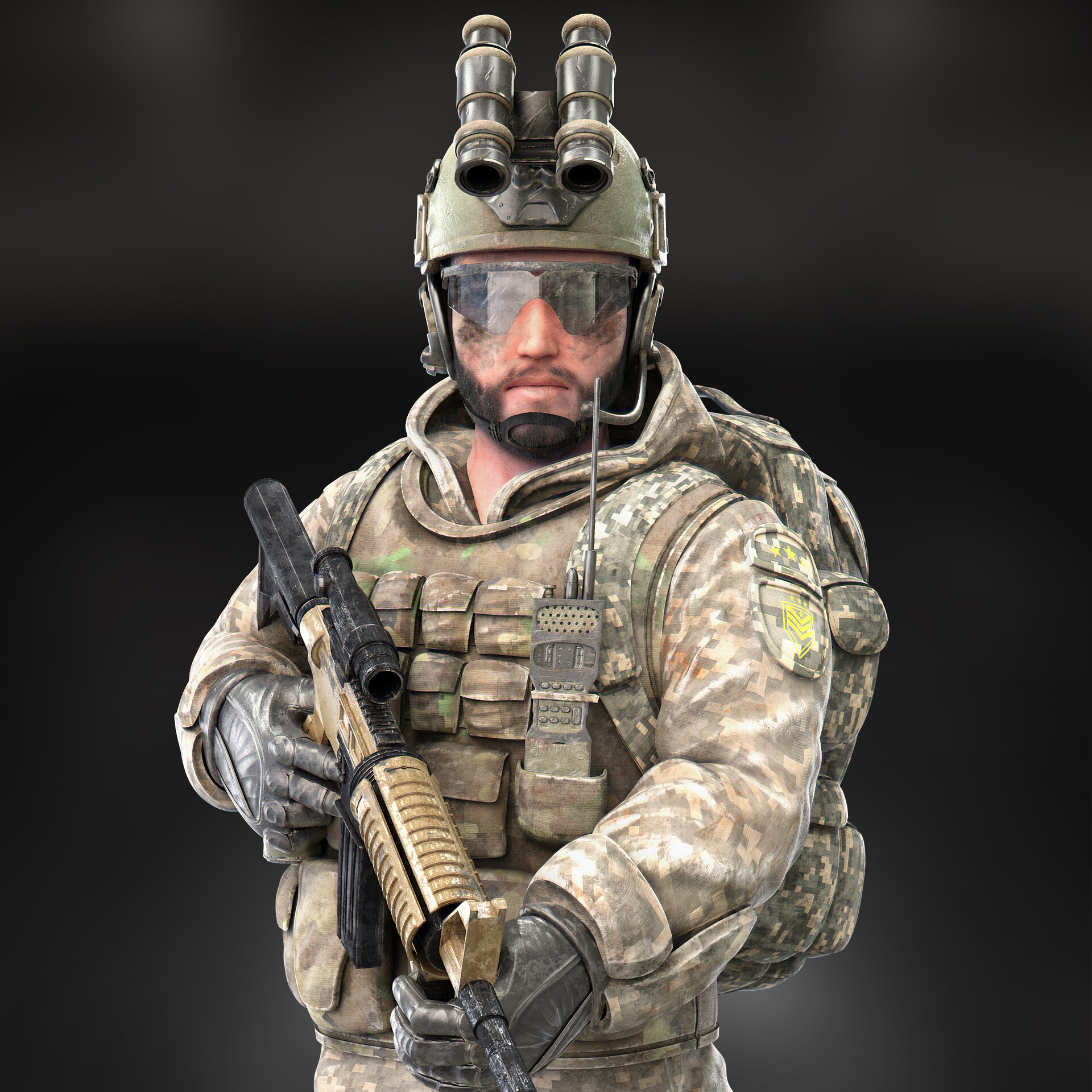 ArtStation - Soldier