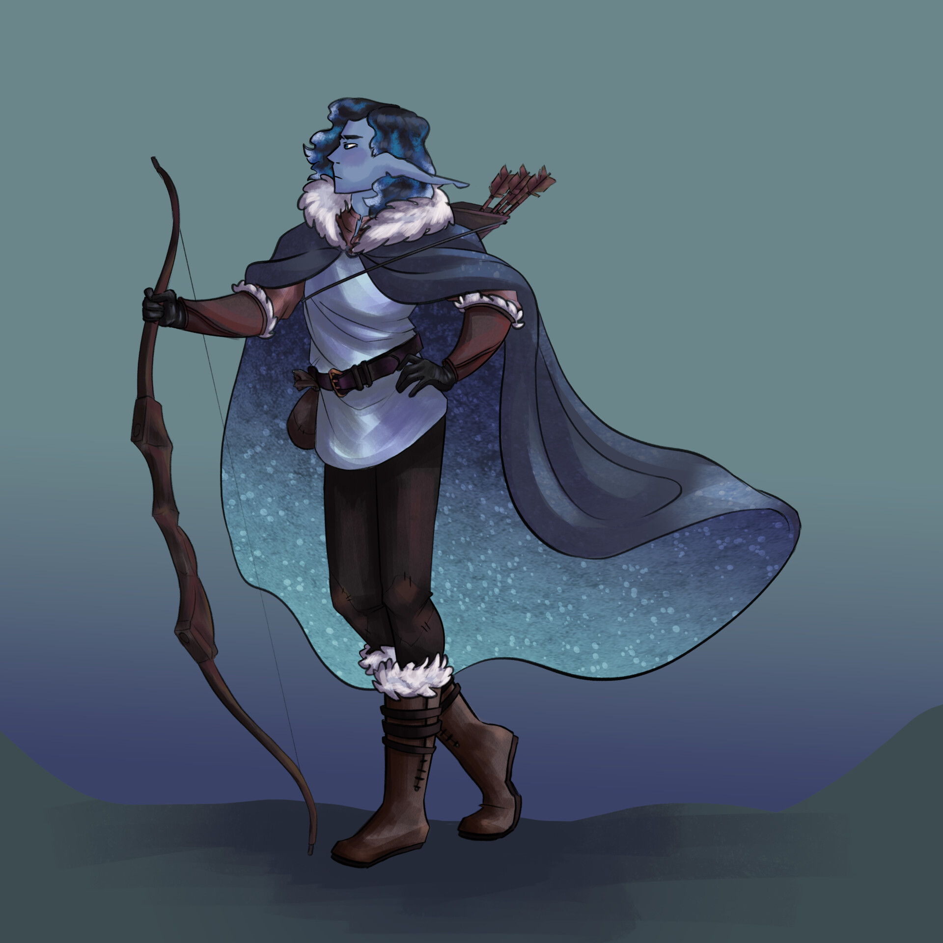 ArtStation - Eladrin Seasons Elf