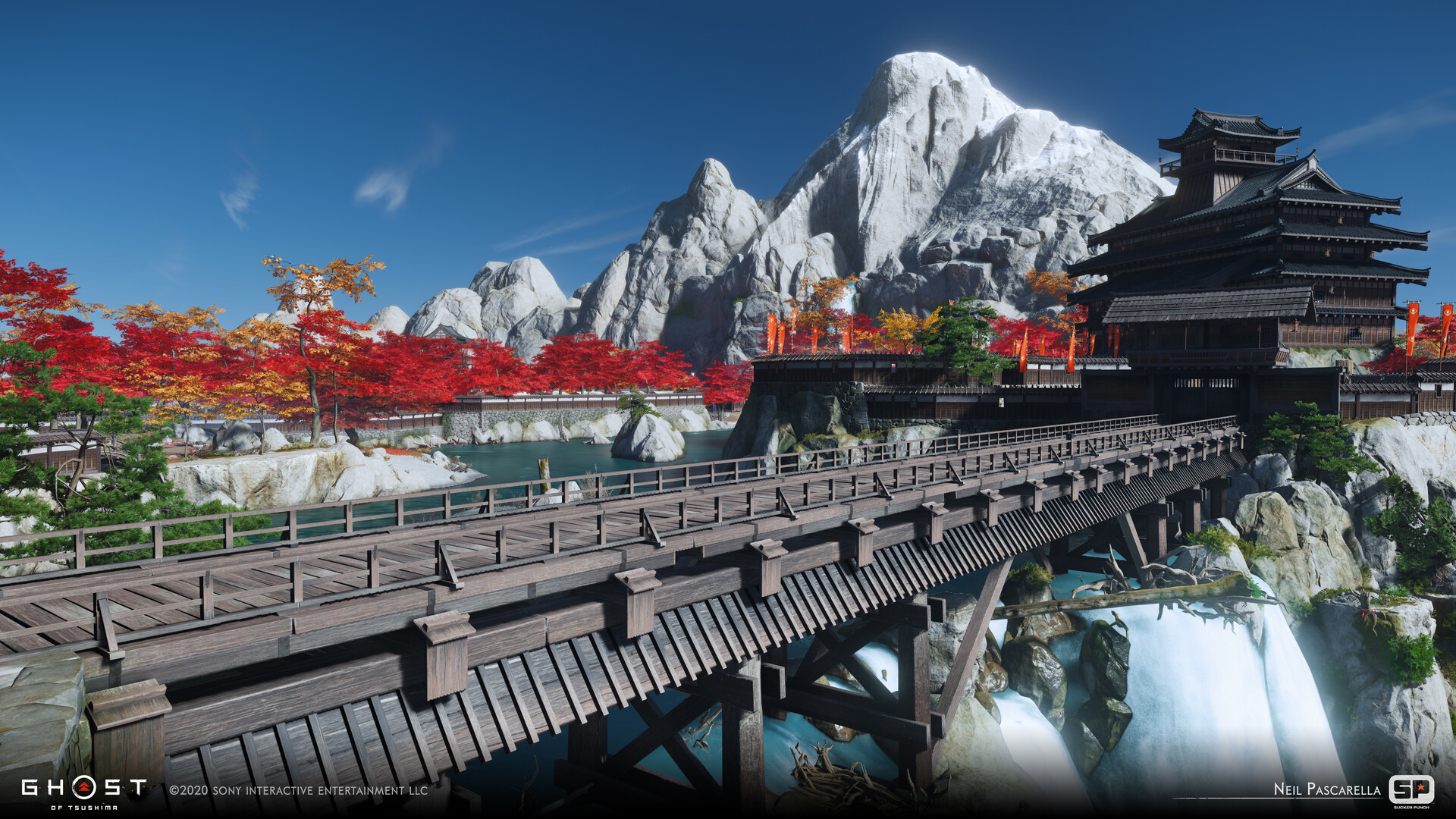 Neil Pascarella - Ghost of Tsushima - Structures - Bridges