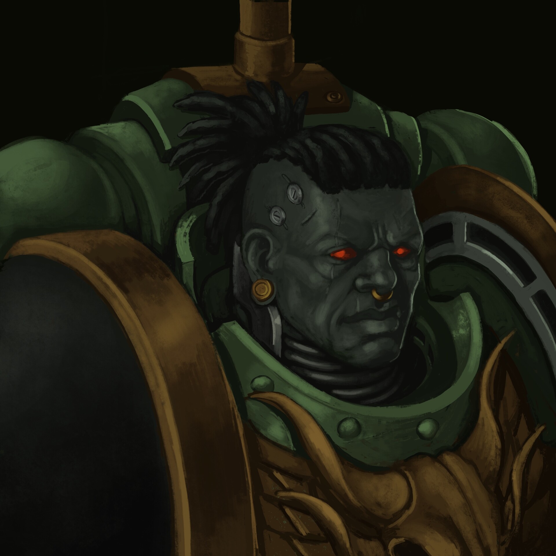 ArtStation - Salamander sergeant