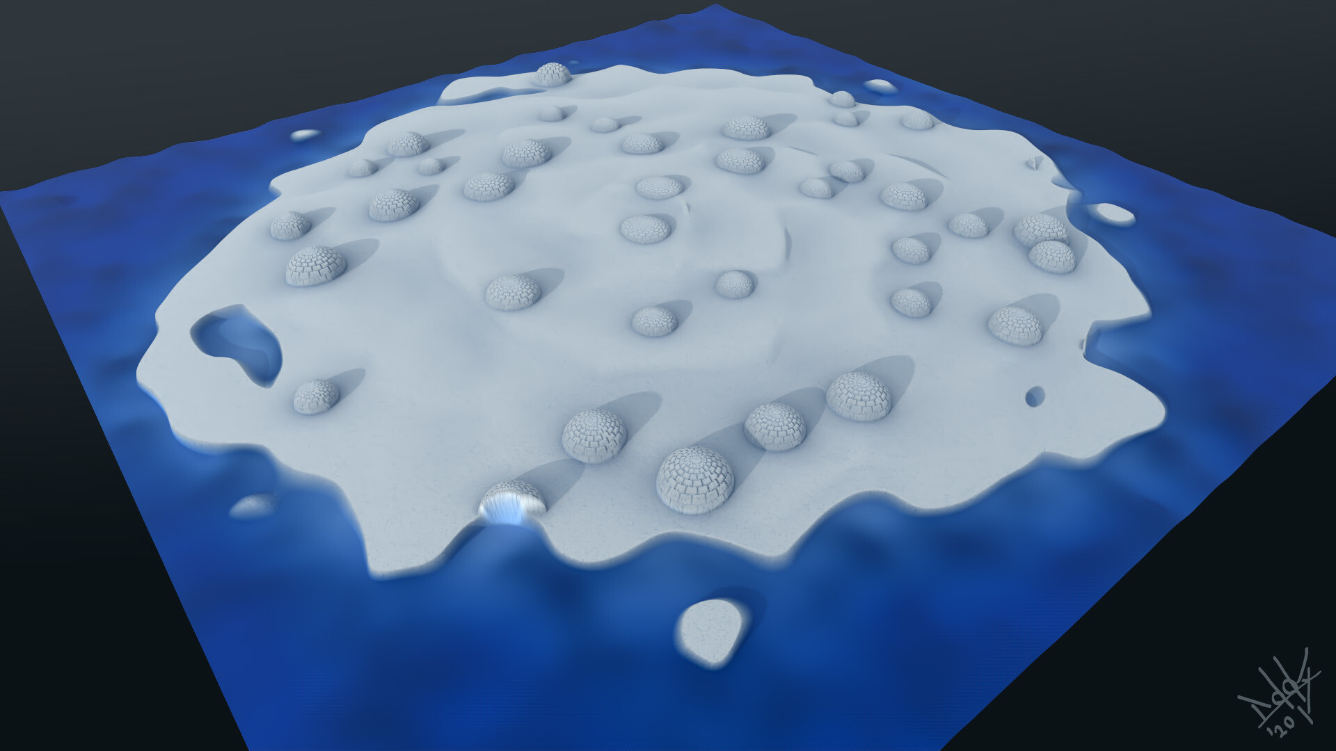 Quadhead - Iglo Island