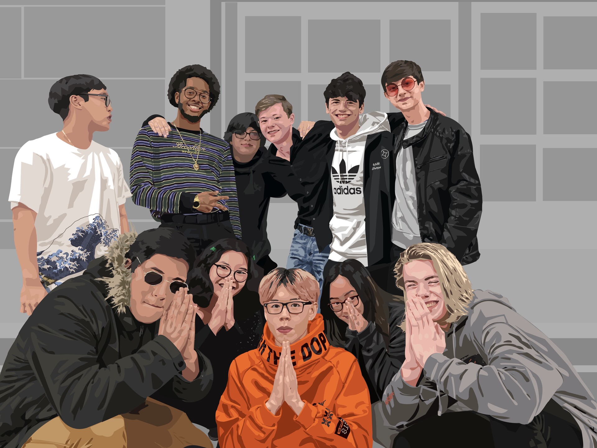 ArtStation - friends portraits