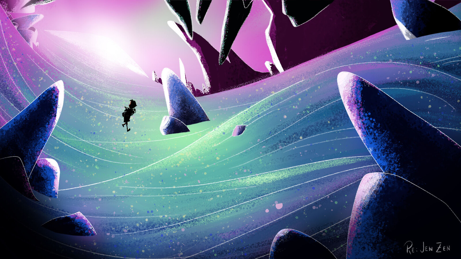 Jennifer Ludwig - Magic Awaits Cave Concept