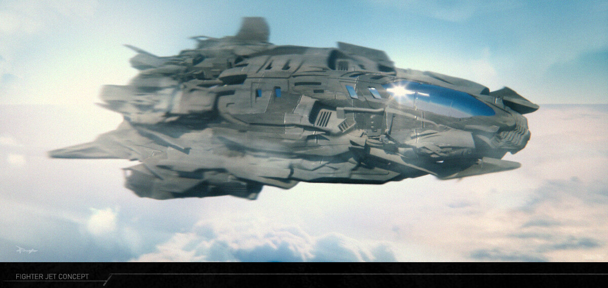 ArtStation - Vagrant Queen Spaceship Design: Winnipeg