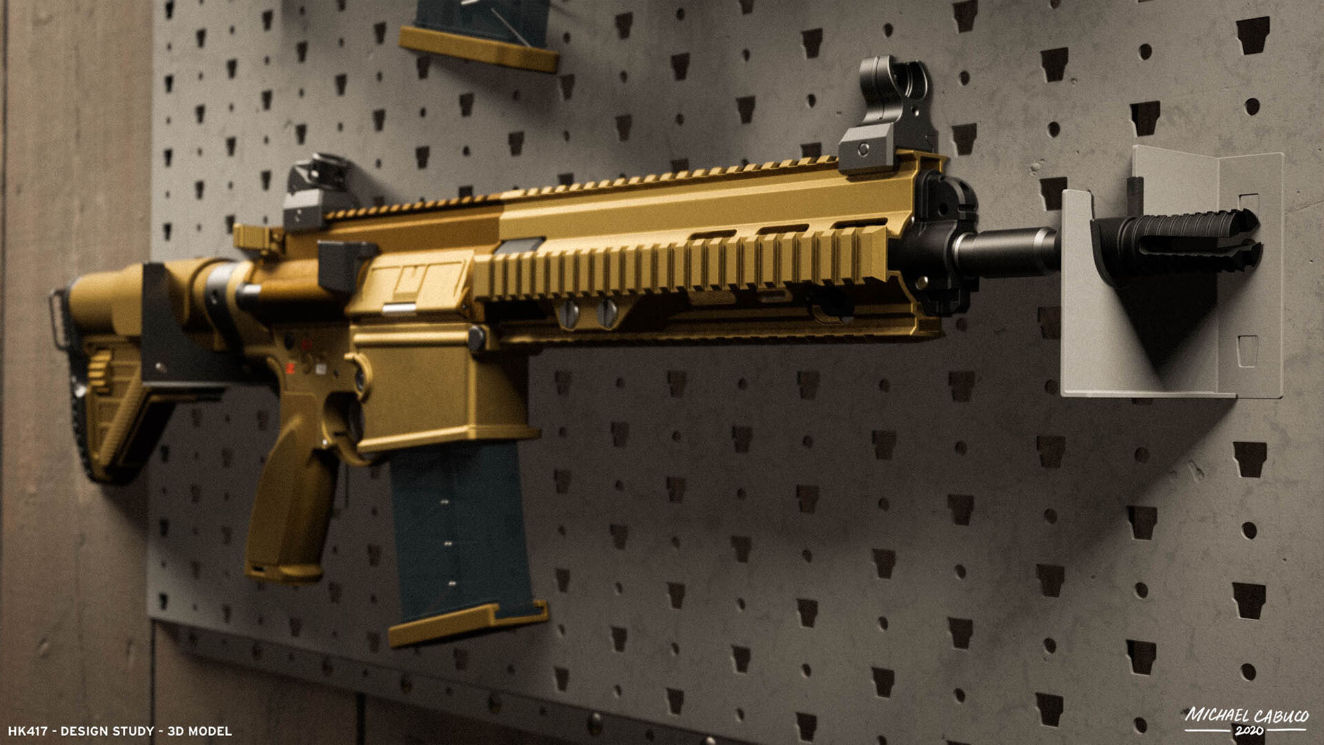 Michael Cabuco - HK 417 CAD Design Study