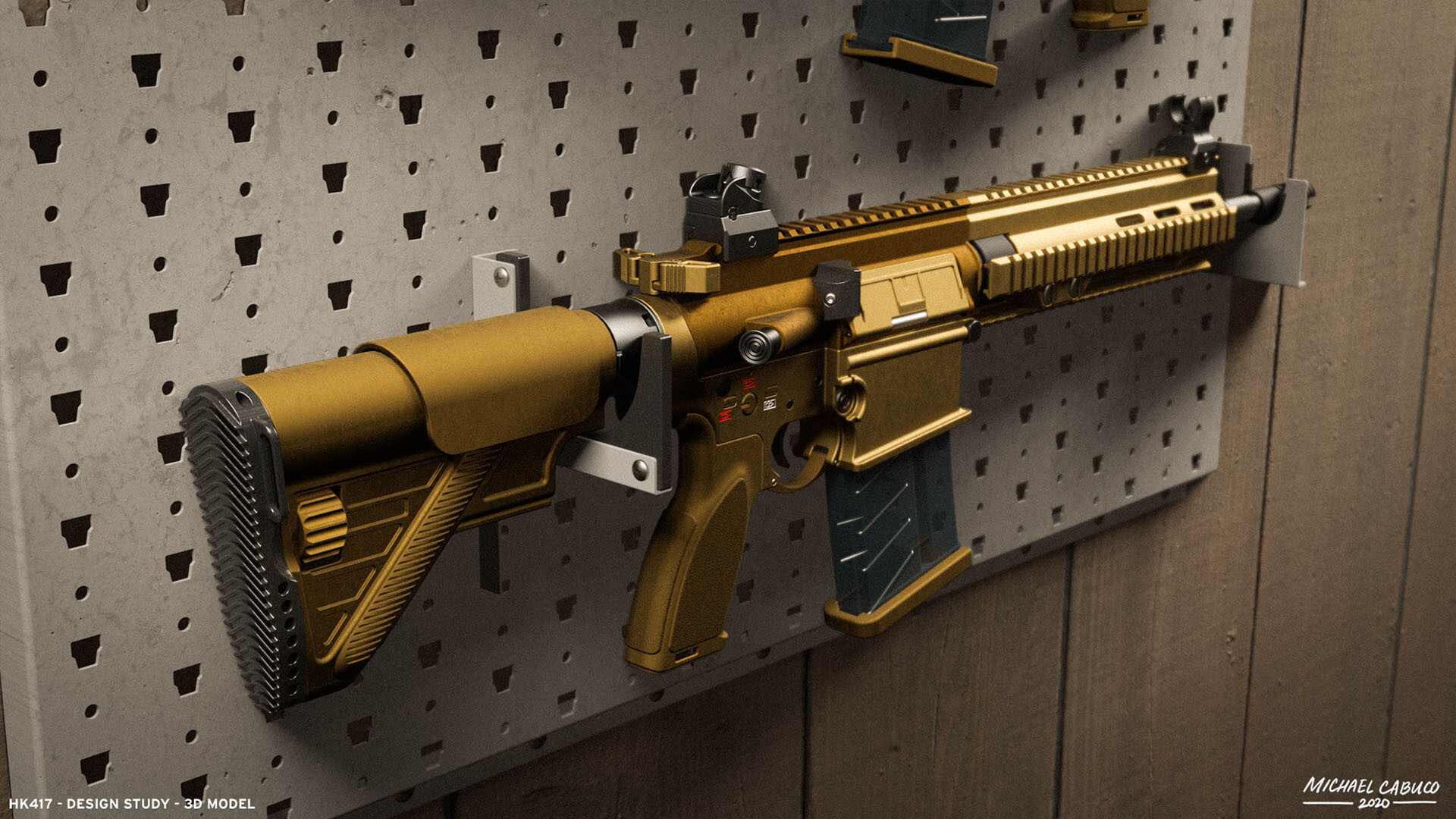 Michael Cabuco - HK 417 CAD Design Study