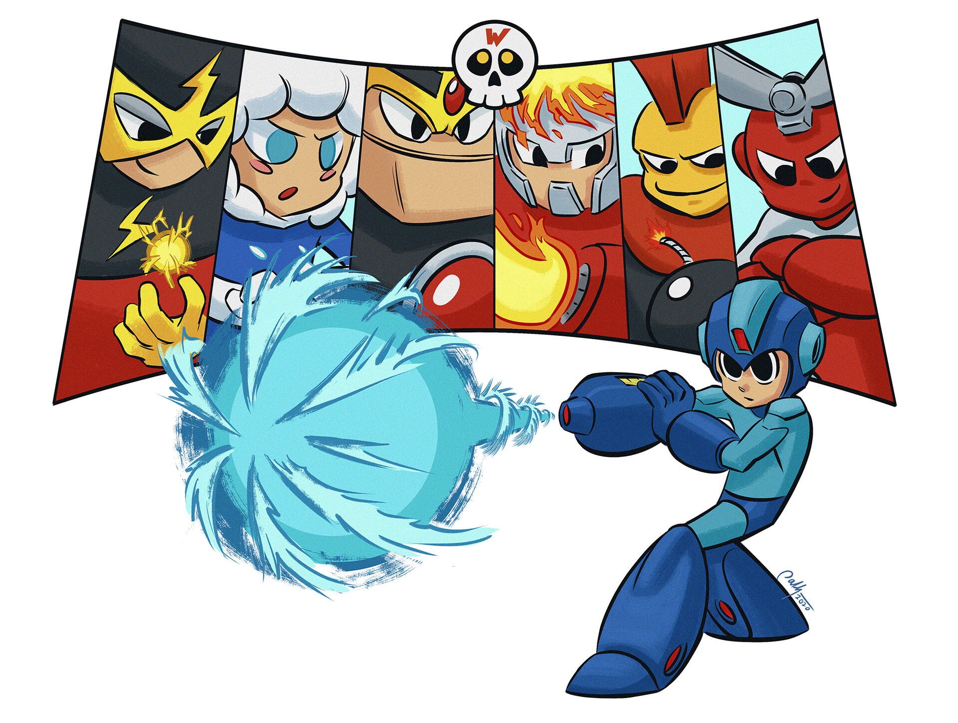 ArtStation - Megaman Fanart