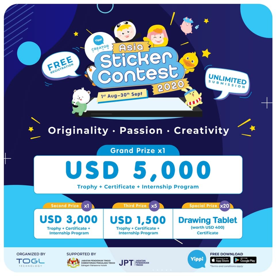 ArtStation - YIPPI Sticker Contest 2020