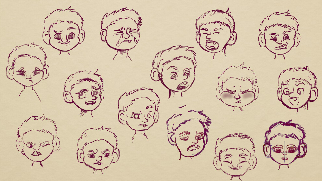 ArtStation - Jack Character Sheet