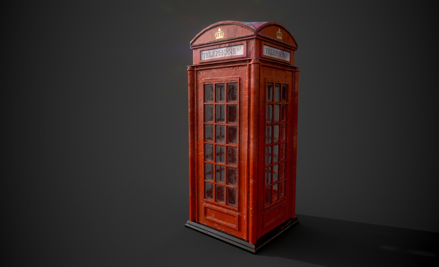 ArtStation - Phone Booth (Realtime game asset)