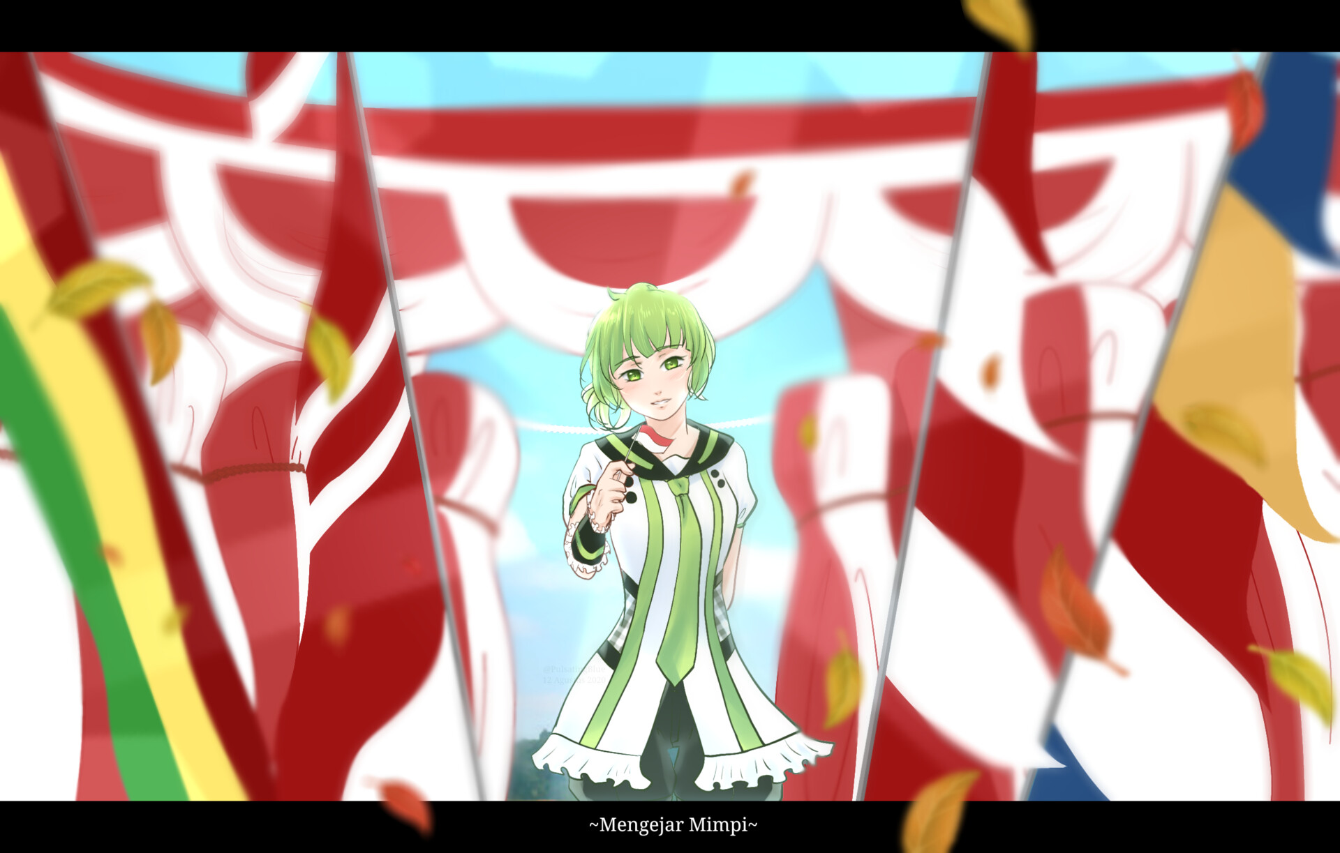 ArtStation - Mint-chan Road to 30K Subs Fanart