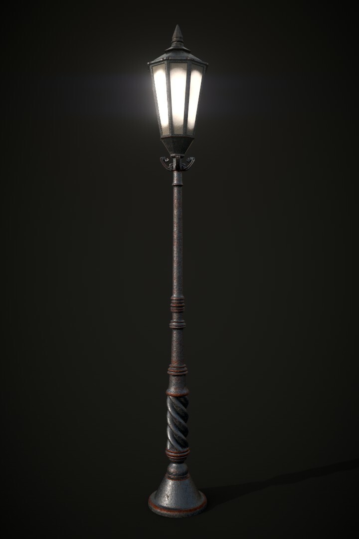 ArtStation - Lamp Post